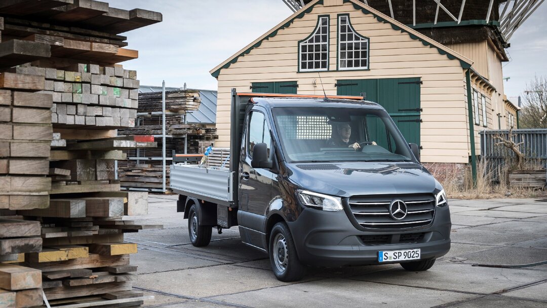 Mercedes Sprinter Chassiscabine Open Laadbak