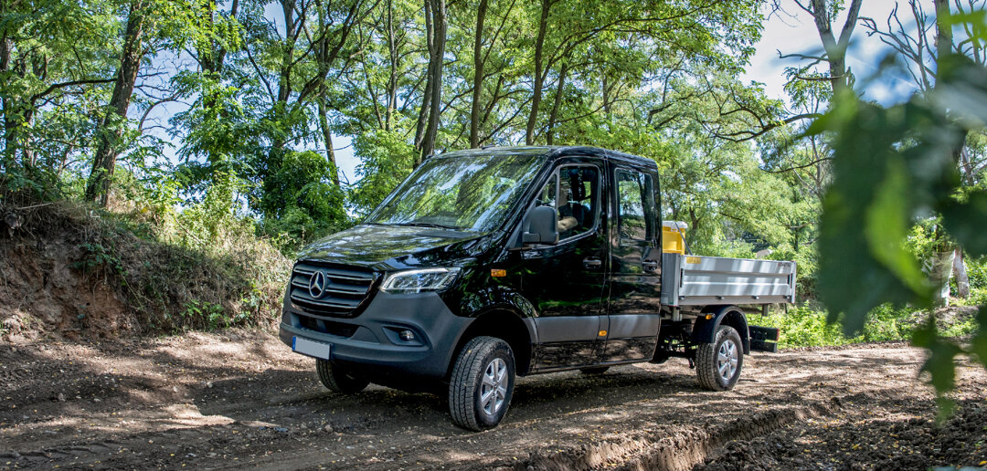 Mercedes Sprinter Chassiscabine Open Laadbak